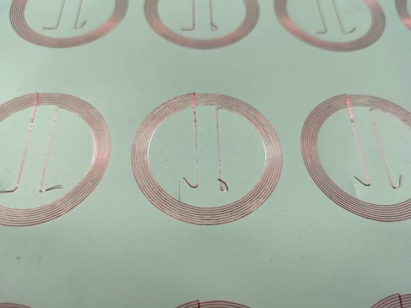 Quality 32 Embedding Heads RFID Card Inlay Antenna Implanting For Contactless Card YAE for sale