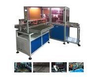 China PLC Control Plastic Card Puncher And Sorter Machine With CCD Camera Positioning for sale