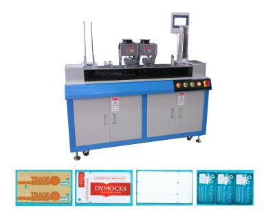 China Specially Shaped Card Die Cutter 3 Tag 2 Tag Abnormal Shape Punching Card Machine for sale