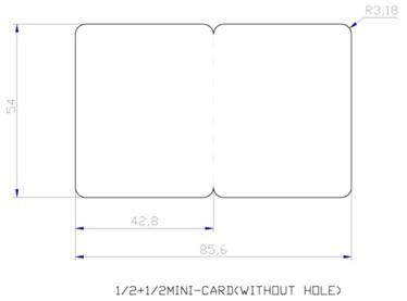 China Specially Shaped Card Die Cutter 3 Tag 2 Tag Abnormal Shape Punching Card Machine for sale