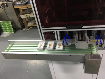 China Semi Automatic Poker Card Playing Card Puncher Sequential Sorting Collection Machine for sale