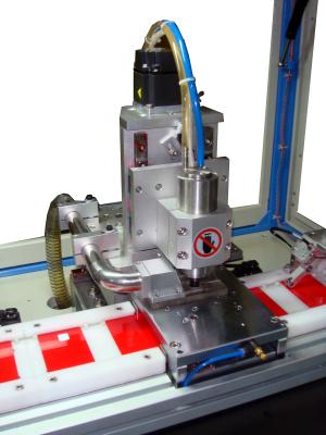 China Automatic Contact Card Production Line Contact IC Card Slot Milling Machine 50 / 60Hz for sale