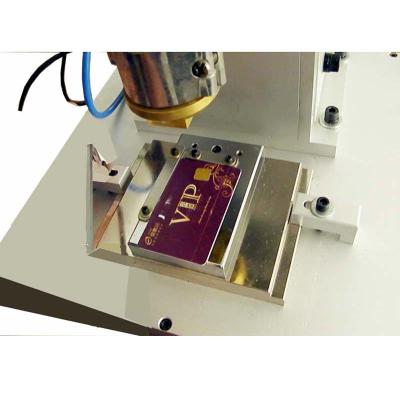 China Manual IC Card Implanting Machine 0.3KW Contact IC Card Embedding Machine for sale