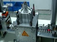 China PLC Control Contact Card Production Line IC Module Automatic Glue Tape Lamination Machine for sale
