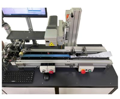 China CR80 Smart Card Laser Engraving And Data Coding Machine Stable Performance for sale