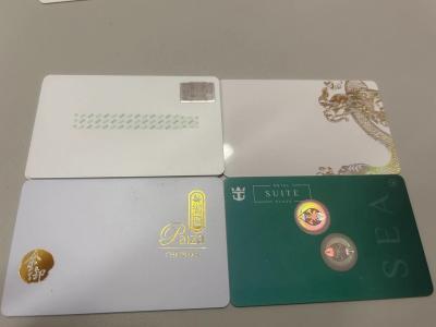 China PLC Controlled Smart Card Stamping Machine For Applying Holograms Signature Panels for sale