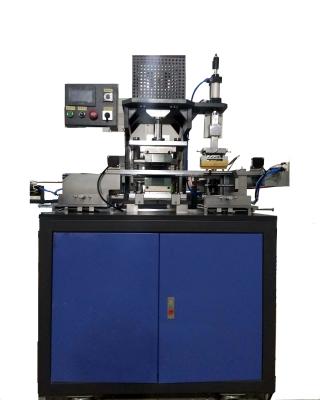 China CR80 Plastic Card Stamping Machine Automatic Card Embossing and Tipping Machine for sale