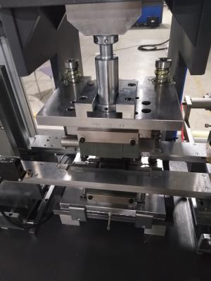 China CR80 Plastic Card Stamping Machine Automatic Card Embossing and Tipping Machine for sale