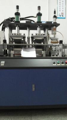 China PVC Card Embossing And Tipping Machine AC380V 2.5KW With Touch Screen for sale