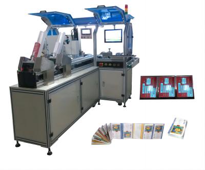 China PLC Control Ultrasonic Card Packaging Machine AC 380V 50HZ 6000 Pcs/Hr for sale