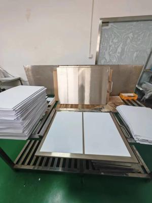 China A4 A3 Woolen Felt Plastic Card Lamination Pad Custom Size for sale