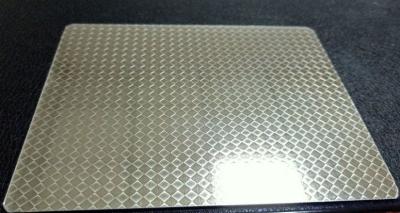 China 0.8mm Patterned Smart Card Material A4 A3 Laminated Steel Sheet Custom Size for sale
