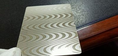China 0.8mm Patterned Smart Card Material A4 A3 Laminated Steel Sheet Custom Size for sale