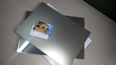 China 0.6mm Semi Matte Smart Card Material Lamination Steel Plate For PVC Card Making for sale