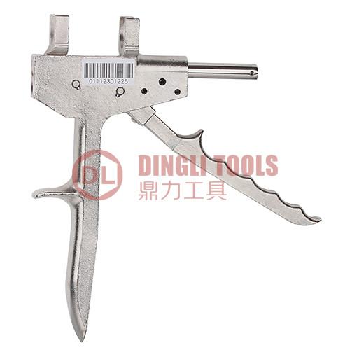 DL-1225 Utensile per pressa per tubi assiale personalizzato Strumento portatile per raccordi per tubi S5