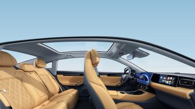 Cina Ling Pao C01 Pure Electric Blue 316KM durata della batteria -Made Extended-Range Energy Vehicle in vendita