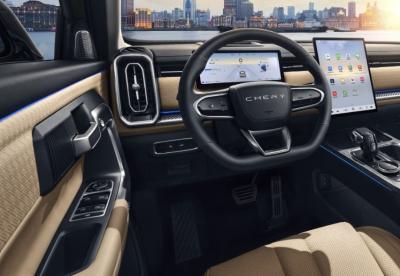 Cina Chery Explore6 Urban Edition Glacier Silver 1.6T a trazione integrale in vendita