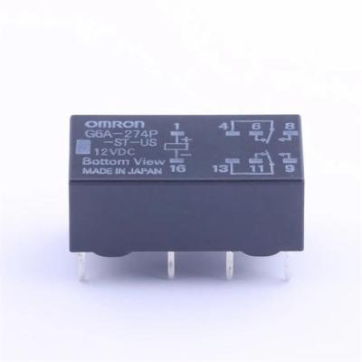 中国 デジタル回路のすくい12VDC 200mWのG6A-274P-ST-US-DC12破片IC 販売のため