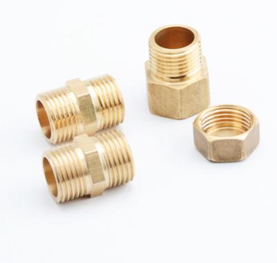 Quality Brass Bronze Metal CNC Threading Cutting Turning Parts 3 Axis 4 Axis 5 Axis for sale