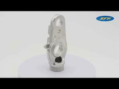 Custom CNC Machined Aluminum Folding Buckle Parts Precision OEM for Folding Bikes & Scooters