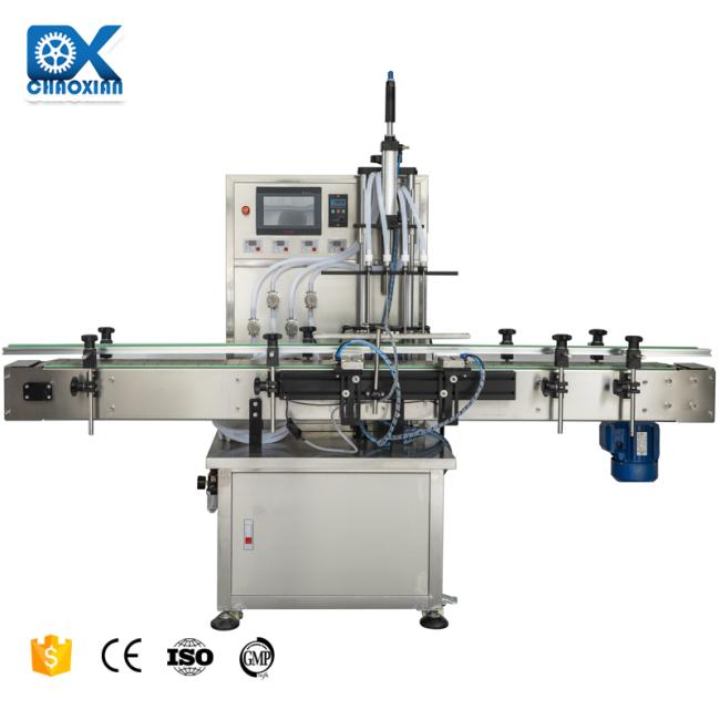 Best Selling 10-500ml Automatic Soybean Milk Soda Water Lotion Bottle Filling and Sealing Machine