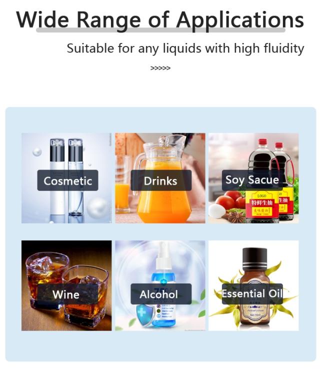 Best Selling 10-500ml Automatic Soybean Milk Soda Water Lotion Bottle Filling and Sealing Machine