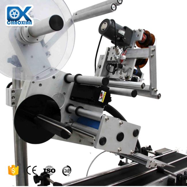Pipe Flat Name key Price Tag Gum Labeler Self-adhesive Label Applicator Top Labeling Machine