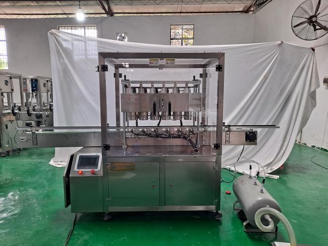 Jar Screw Cap tightener with Cap Elevator Pneumatic Vacuum Automatic Bottle Capping Machine