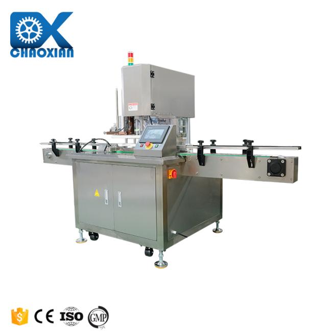 Bottle Drinks Cap Packing Continuous Band Sealer Small Can Sealing Machine Bottle Capping Chuck