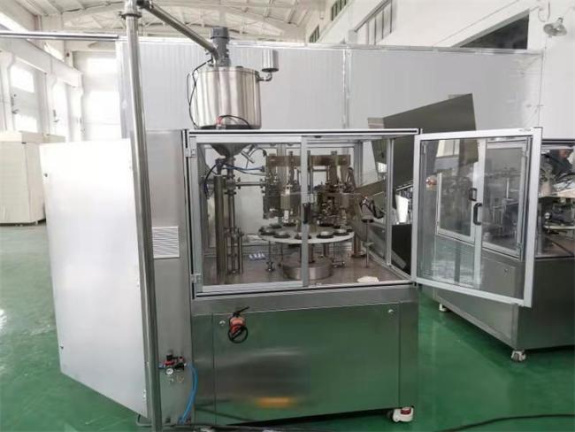 Full Automatic Big Hopper Chemical Ointment Plastic Laminated Tube Filling and Sealing Machine