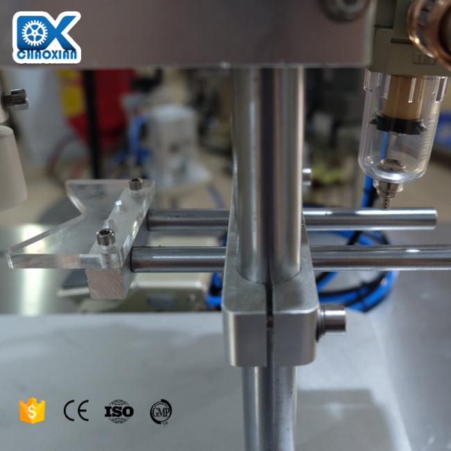 15/17/22mm Collar Ring Sprayer Perfume Glass Bottle Crimping Semi Automatic Capping Machine