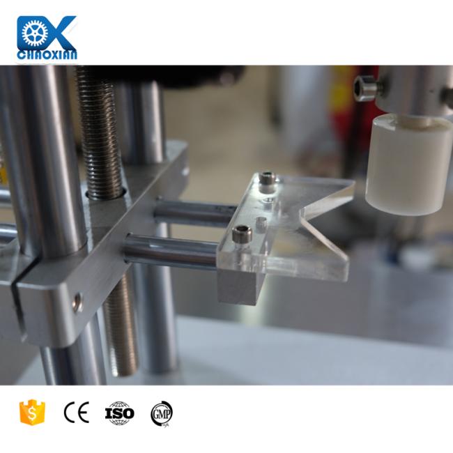 15/17/22mm Collar Ring Sprayer Perfume Glass Bottle Crimping Semi Automatic Capping Machine