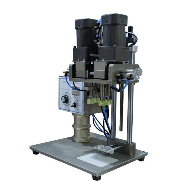 Manual Drum Trigger 20 Liter Jar Screw Cap Metal Capper Mineral Water Milk Bottle Capping Machine