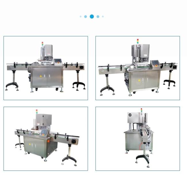 Bottle Drinks Cap Packing Continuous Band Sealer Small Can Sealing Machine Bottle Capping Chuck