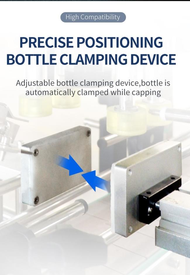 Factory Directly Price Flip Off Top Plastic Screw Caps Full Automatic Bottle Cap Sealing Machine