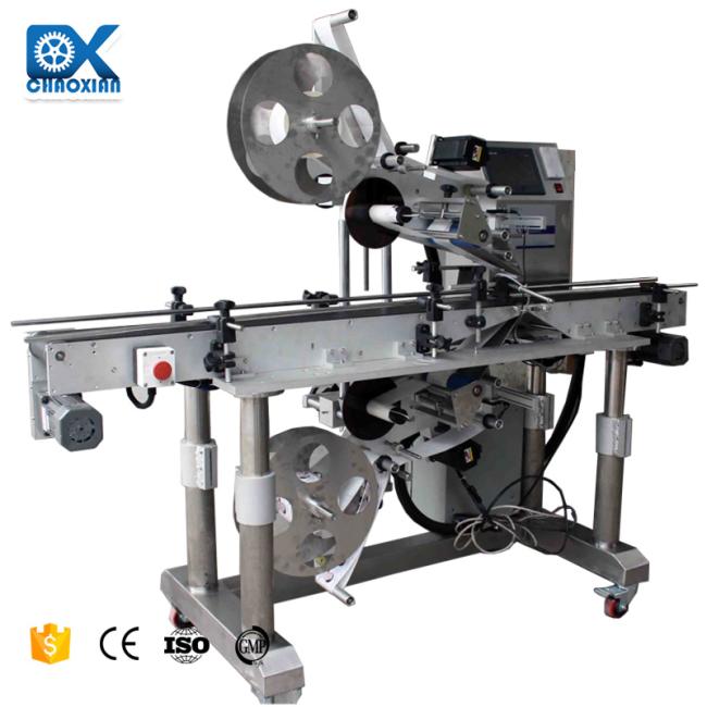 Best Cheap Price Shoe Big Paper Metal Box Label Applicator Top and Bottom Labeling Machine
