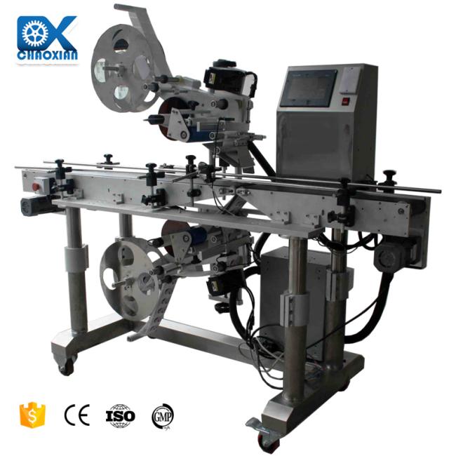 Best Cheap Price Shoe Big Paper Metal Box Label Applicator Top and Bottom Labeling Machine