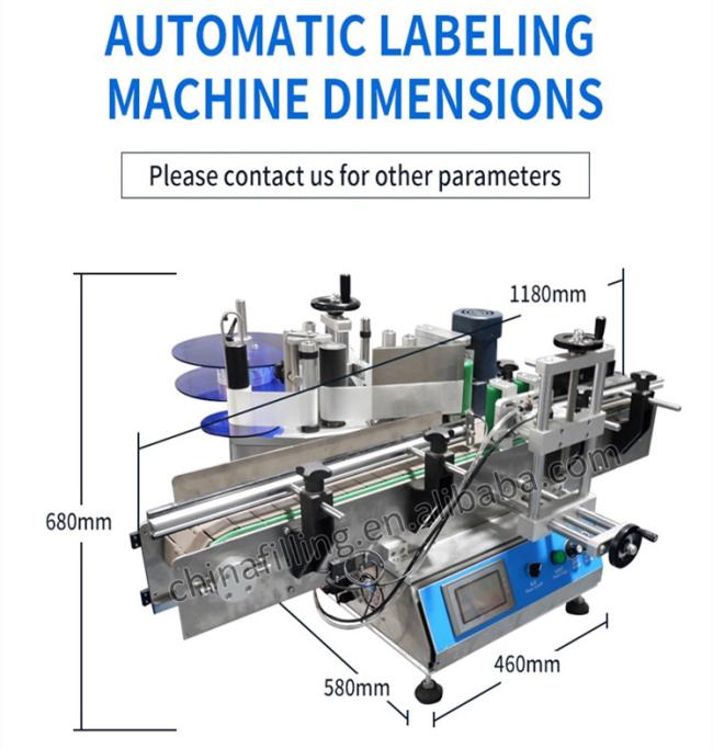 Tabletop Apply Metal Auto Digital Label Applicator Systems with Sticker Printing Equipment