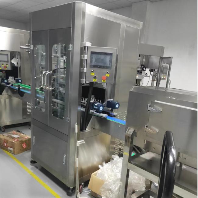 High Speed Heat Shrink Sleeve Tunnel Wrapping Equipment Bottles Automatic Sleeve Labeling Machine