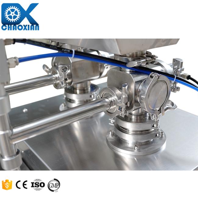 Double Head Pneumatic Semi Automatic Chemical Dispenser Self Fluid Paste Small Honey Filling Machine
