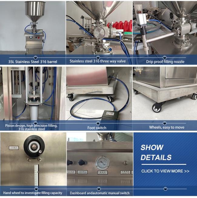 Manufacturer Sale Mason Jar Masala Mesin Kemasan Pasta Tomato Sauce Marble Paste Filling Machine