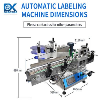 China Automatic Tabletop Paper Sticky Labels Around Small Round Bottle Labeling Machine with Date Coding for sale