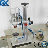 China Semi-Automatic Perfume Bottle Capping Machine 30-40 BPM with 150W Power and CE Certification for sale