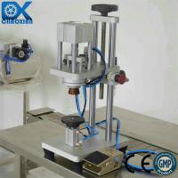 China Semi-Automatic Perfume Bottle Capping Machine 30-40 BPM with 150W Power and CE Certification for sale