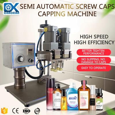 China Manual Eye Drop Plastic Bottle Cap Semi Automatic Capping Machine Manufacturer Single Head Capping for sale