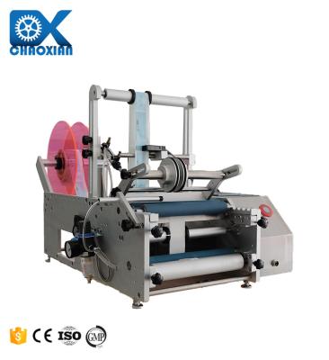 China Semi Automatic Adhesive Transparent Labels Health Care Products Portable Label Applicator for sale