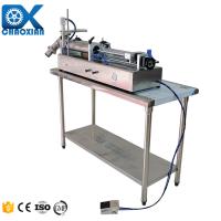 China Semi-Automatic Piston Filling Machine 5-5000ml Range with ±0.5% Accuracy for Liquid Packaging for sale