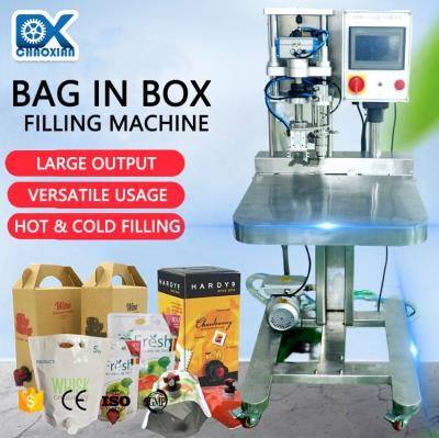 China China 1 Gallon Liquid Aseptic Bags Soy Milk Spout Pouch Honey Filler Mini Pouch Packing Machine for sale