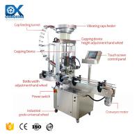 China Automatic Screw Cap Capping Machine 1800-2400bph for 20-50mm Caps for sale