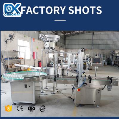 China High Speed Linear Auto Milk Bottle Servo Capper Drum PP Snap Cap Sealer Automatic Capping Machine for sale